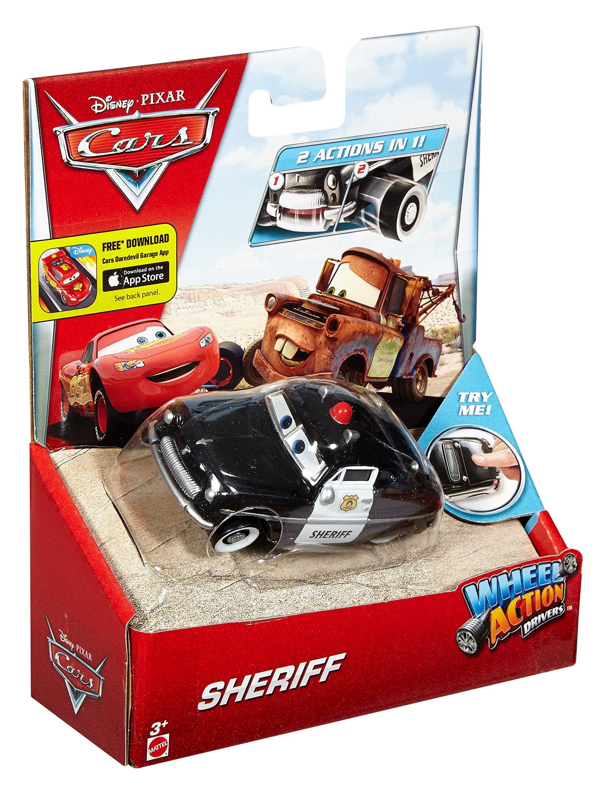 Disney Cars Toys Wheel Action Drivers Sheriff Vehicle