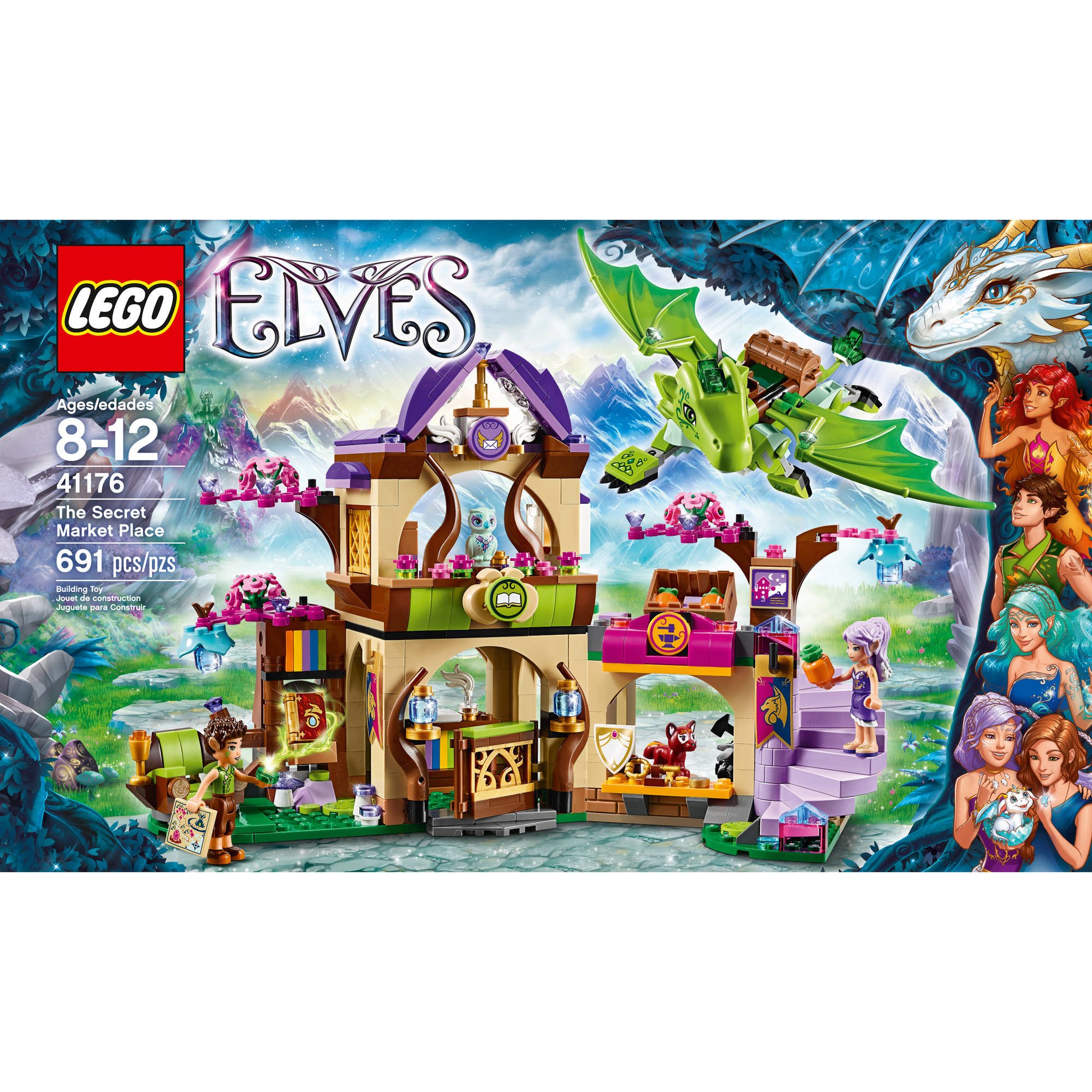 LEGO Elves The Secret Market Place 41176 Building Kit (691 Piece)