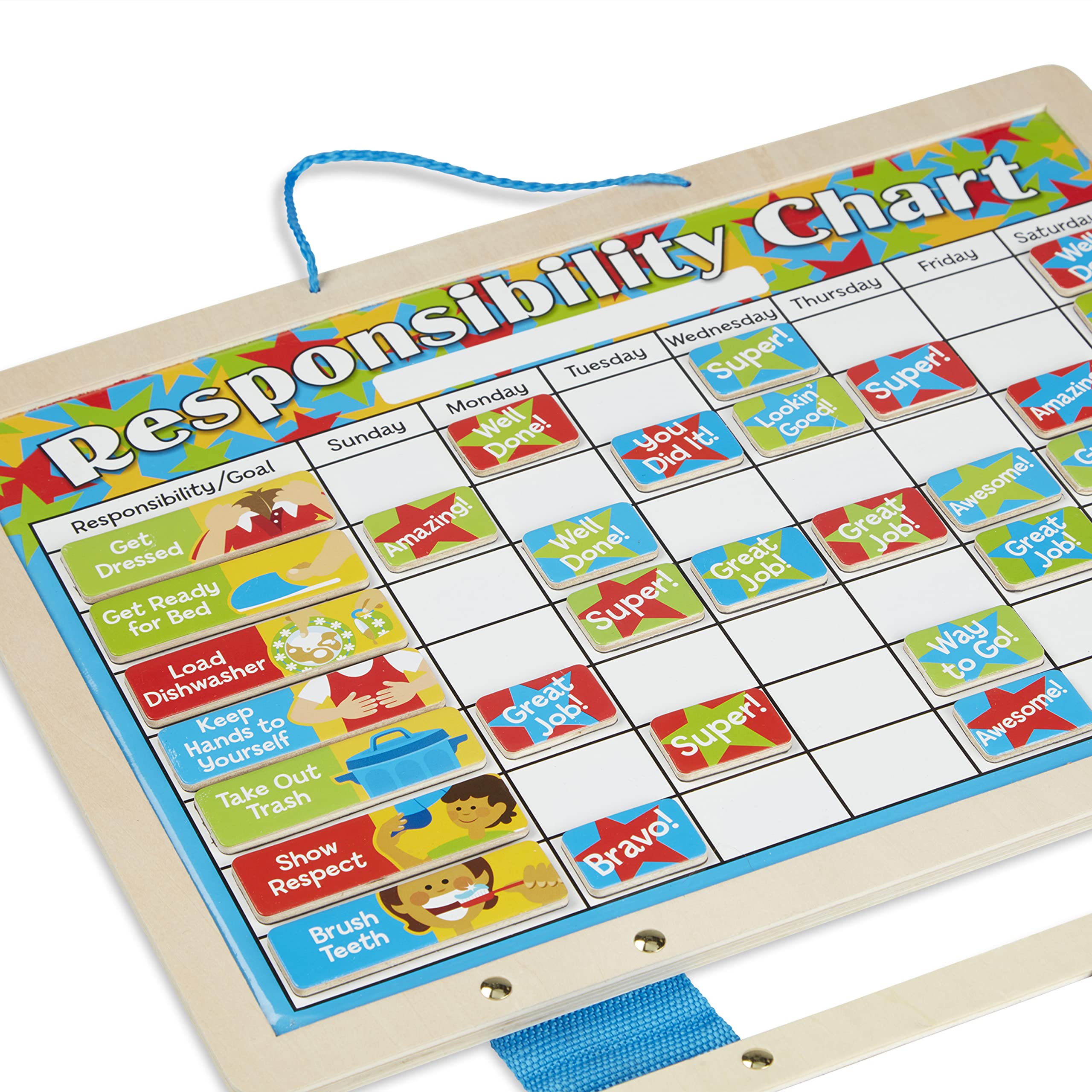 Melissa & Doug Magnetic Responsibility Chart