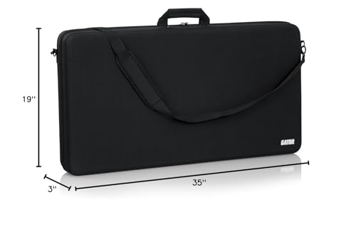 Gator Cases GU Lightweight Molded EVA Storage Case Fits Pioneer DDJ-SZ & Equipment up to 35"x19"x3" (GU-EVA-3519-3)