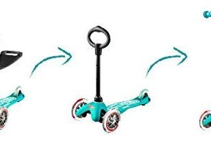 Micro - Mini 3-in-1 Deluxe Scooter - Aqua (MMD011)