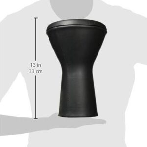 Meinl Percussion Aluminum Doumbek Egyptian Goblet Drum, Leatherette Wrap — Made in Turkey — Synthetic Head, 2-Year Warranty (HE-2000)