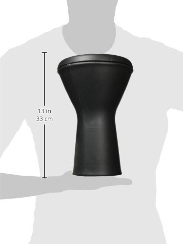 Meinl Percussion Aluminum Doumbek Egyptian Goblet Drum, Leatherette Wrap — Made in Turkey — Synthetic Head, 2-Year Warranty (HE-2000)