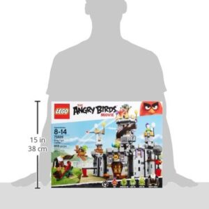 LEGO Angry Birds 75826 King Pig's Castle Building Kit (859 Piece)