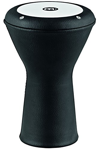 Meinl Percussion Aluminum Doumbek Egyptian Goblet Drum, Leatherette Wrap — Made in Turkey — Synthetic Head, 2-Year Warranty (HE-2000)