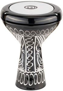 meinl percussion mini doumbek egyptian goblet drum, hand engraved — made in turkey — synthetic head, 2-year warranty (he-1018)