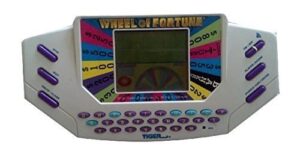 wheel of fortune handheld by tiger electronics