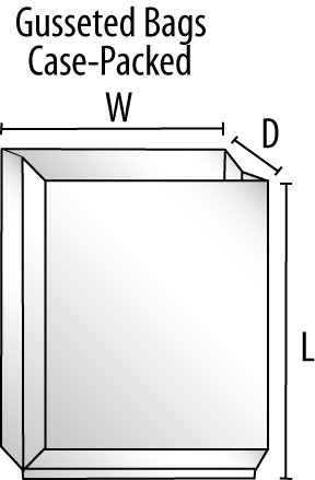 48 X 60 1.5 Mil Clear Pallet Cover Top Sheeting 450/Roll - Laddawn 5935