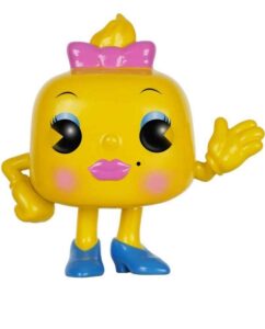 funko pop games: ms. pac-man action figure