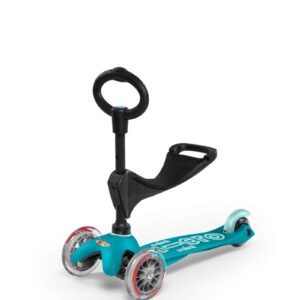 Micro - Mini 3-in-1 Deluxe Scooter - Aqua (MMD011)