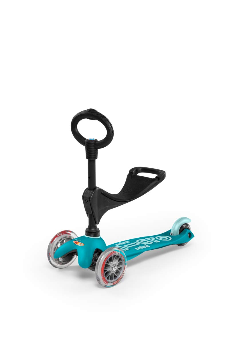 Micro - Mini 3-in-1 Deluxe Scooter - Aqua (MMD011)