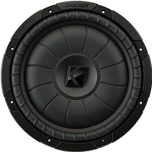 kicker compvt 12-inch (30cm) subwoofer, svc, 2-ohm, 400w