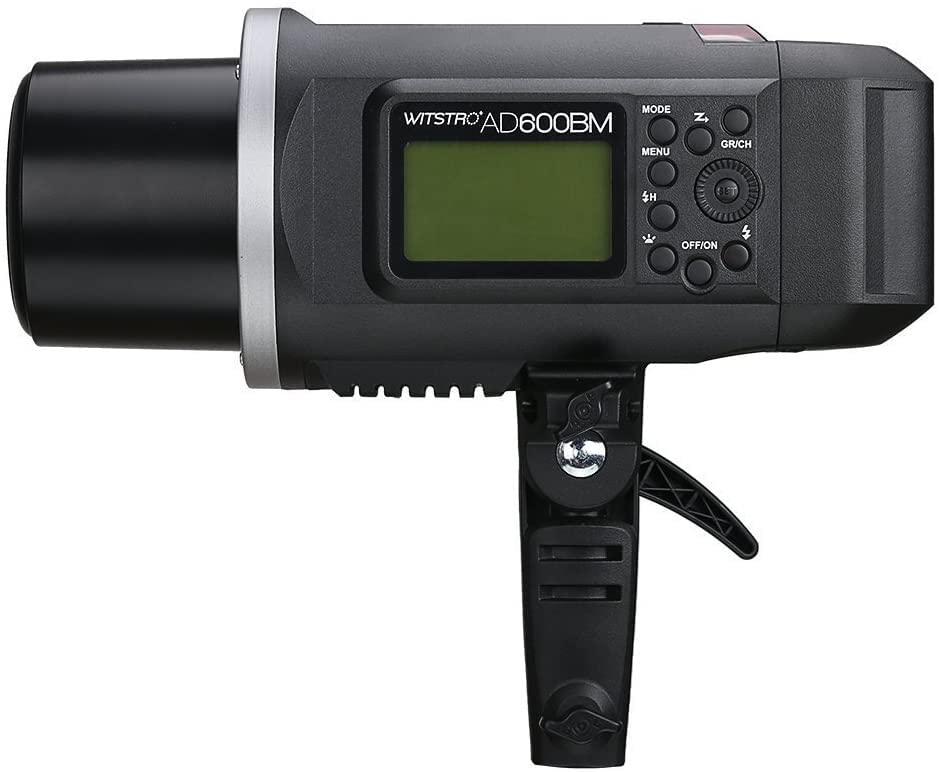 Godox AD600BM Bowens Mount 600Ws GN87 HSS Outdoor Flash Strobe Light with 2.4G Wireless X System, 8700mAh Battery to Provide 500 Full Power Flashes Recycle in 0.01-2.5 Second, W/Cleaning Kit