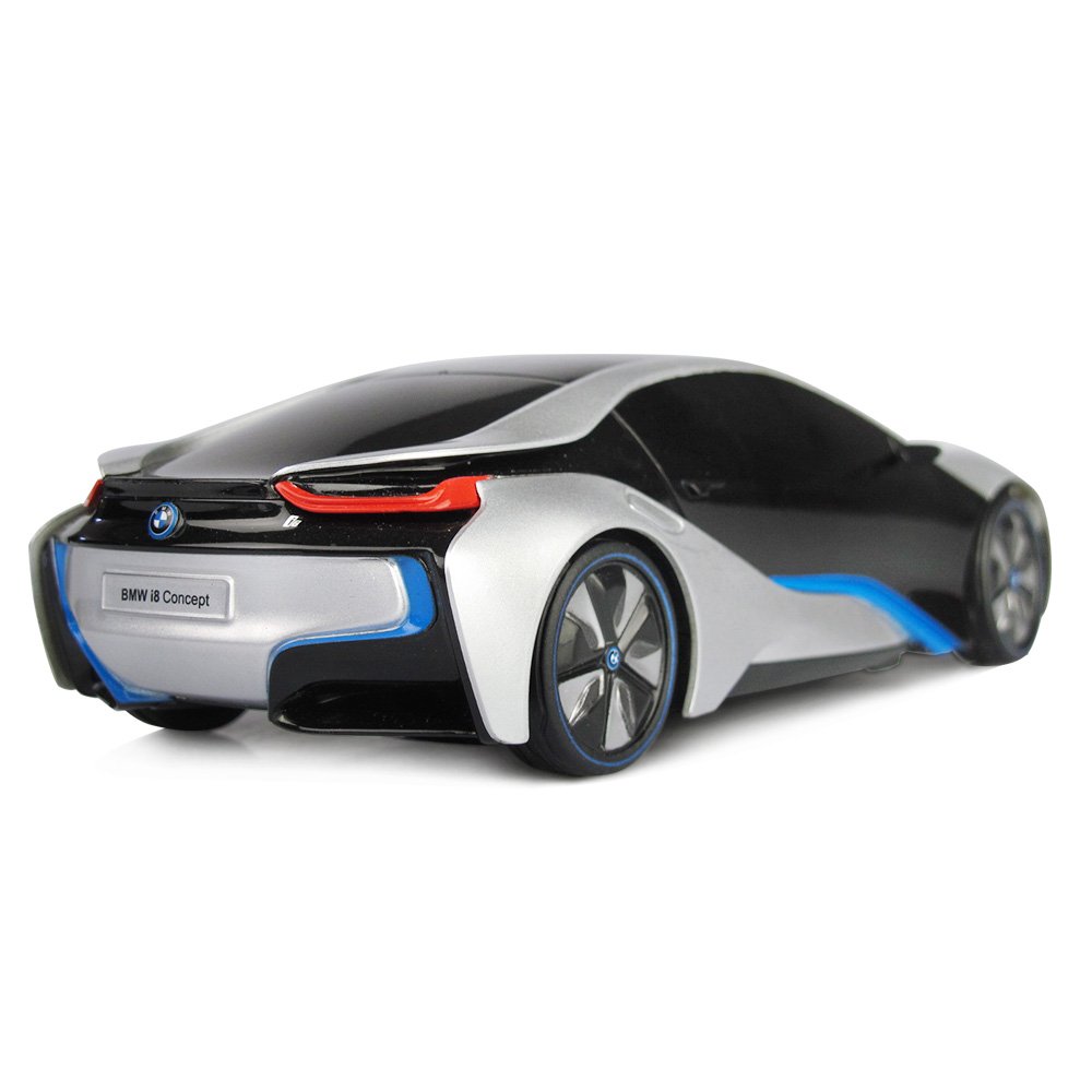 RASTAR BMW i8 RC Car BMW i8 1/24 Remote Control Car, BMW Toy Car - Silver