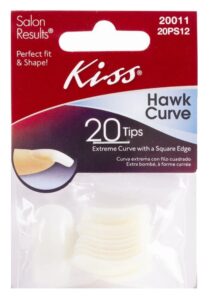 kiss hawk nails bag, 20 count