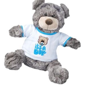 It's A Boy T-Shirt Teddy Bear Clothes Fits Most 14"-18" Build-a-Bear and Make Your Own Stuffed Animals