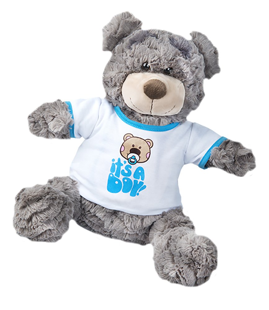 It's A Boy T-Shirt Teddy Bear Clothes Fits Most 14"-18" Build-a-Bear and Make Your Own Stuffed Animals