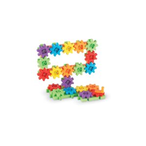 Learning Resources Gears! Gears! Gears! Starter Building Set, Puzzle, Early STEM Toys, Gears Toys for Kids, 60 Pieces, Ages 3+