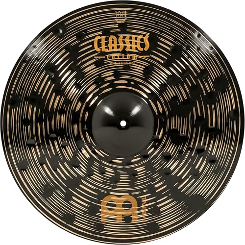 Meinl Cymbals Classics Custom Dark 22" Crash-Ride Cymbal for Drum Set — Made in Germany — B12 Bronze, 2-Year Warranty, (CC22DACR)