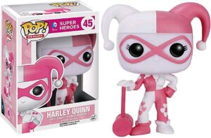 funko pop dc super heroes pink harley quinn exclusive figure