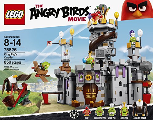 LEGO Angry Birds 75826 King Pig's Castle Building Kit (859 Piece)