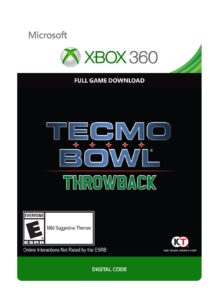 tecmo bowl throwback - xbox 360 digital code