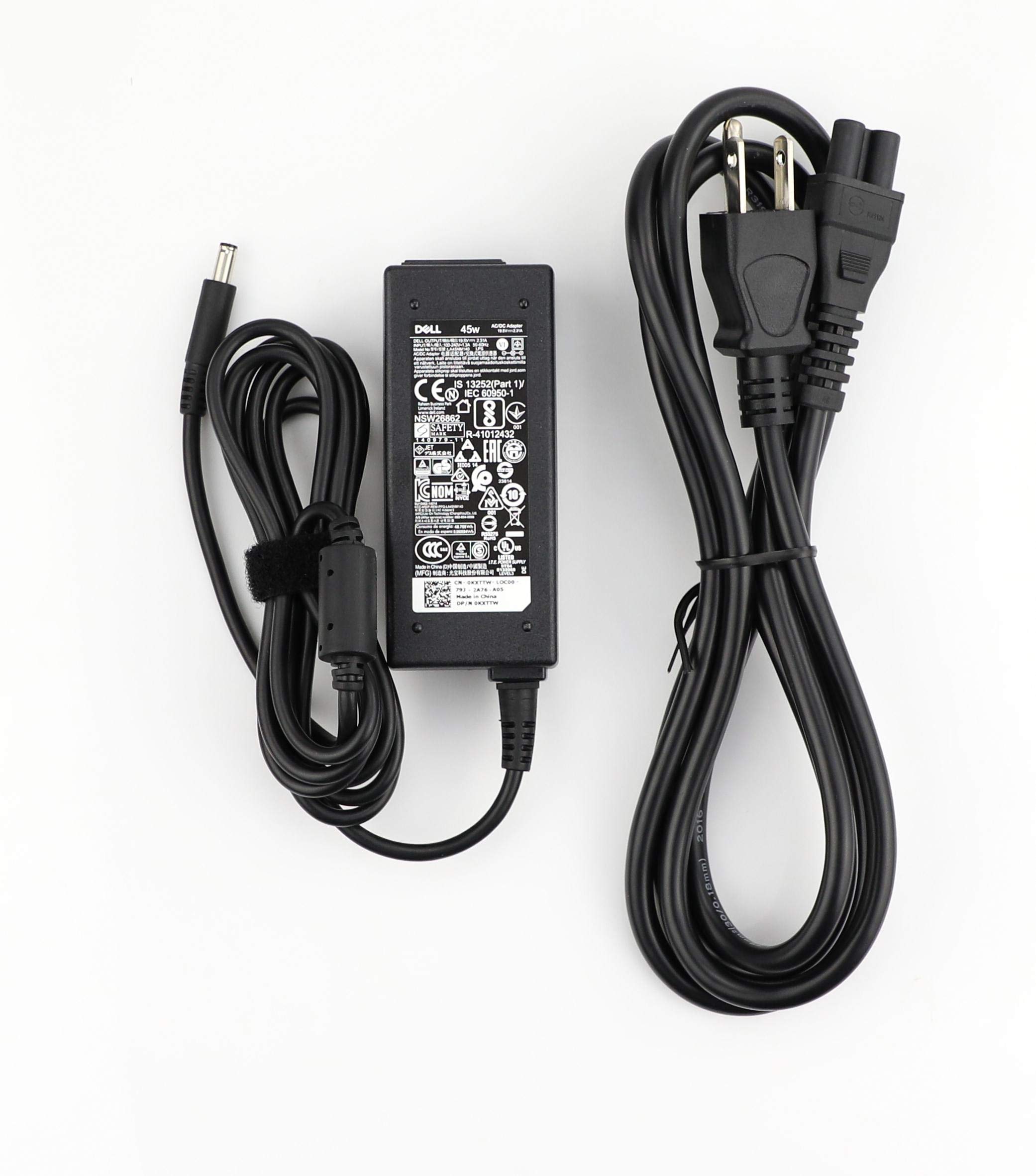 New Genuine OEM for Dell HA45NM140 KXTTW Laptop Ac Adapter Charger & Power Cord 45W