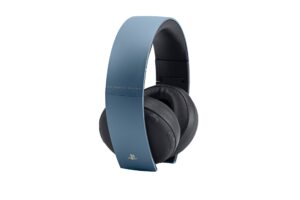 gold wireless headset - uncharted 4 limited edition