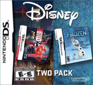 frozen and big hero 6 for nintendo ds: disney 2-pack