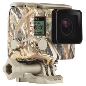 GoPro Camo Housing + QuickClip (Realtree MAX-5) (GoPro Official Accessory)