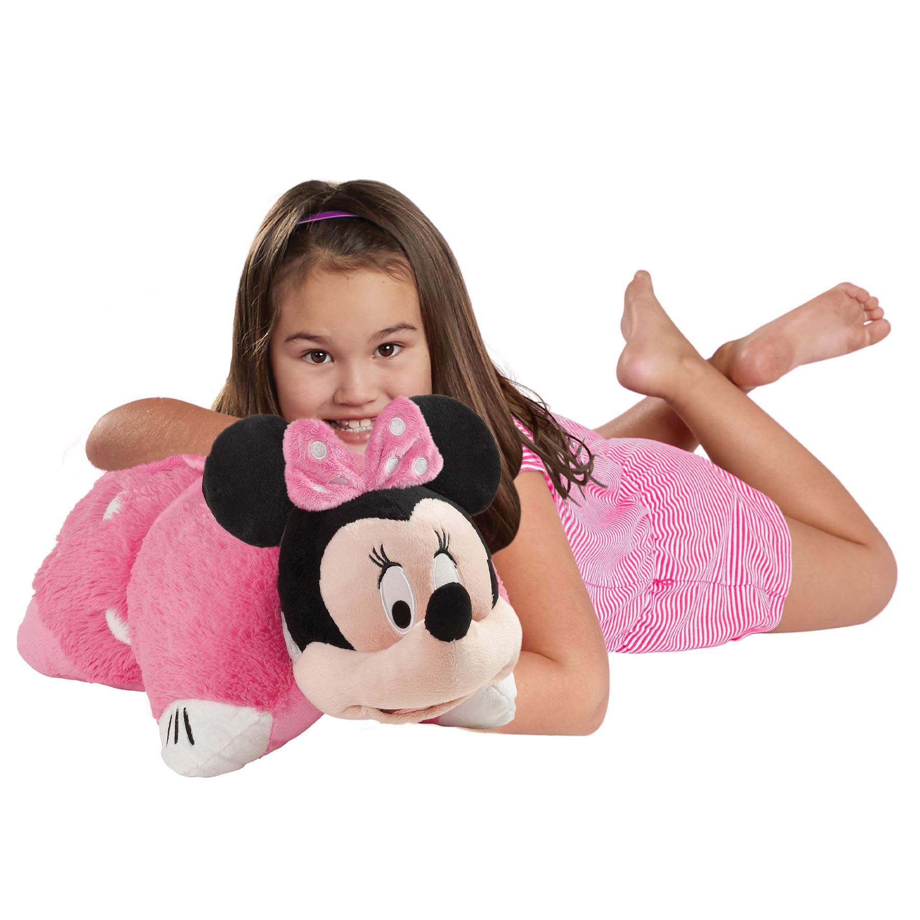 Pillow Pets Pink Minnie Mouse - Disney Stuffed Animal Plush Toy