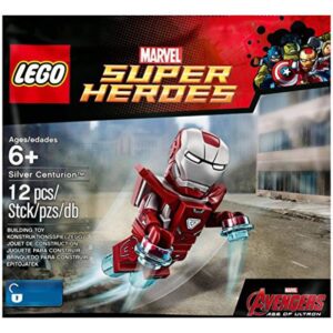 lego super heroes: silver centurion exclusive minifigure - iron man mark 33 armor