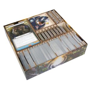 The Broken Token Board Game Organizer - Cosmic Encounter Compatible Collector's Edition Game Crate & Storage Box with Multiple Trays