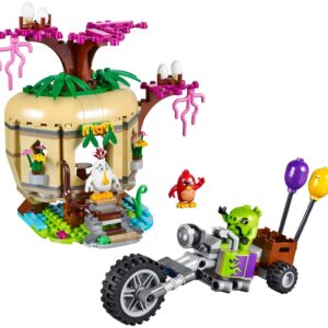 LEGO Angry Birds 75823 Bird Island Egg Heist Building Kit (277 Piece)