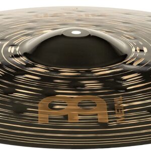 Meinl Cymbals Classics Custom Dark 21" Crash Cymbal for Drum Set — Made in Germany — B12 Bronze, 2-Year Warranty (CC21DAC)