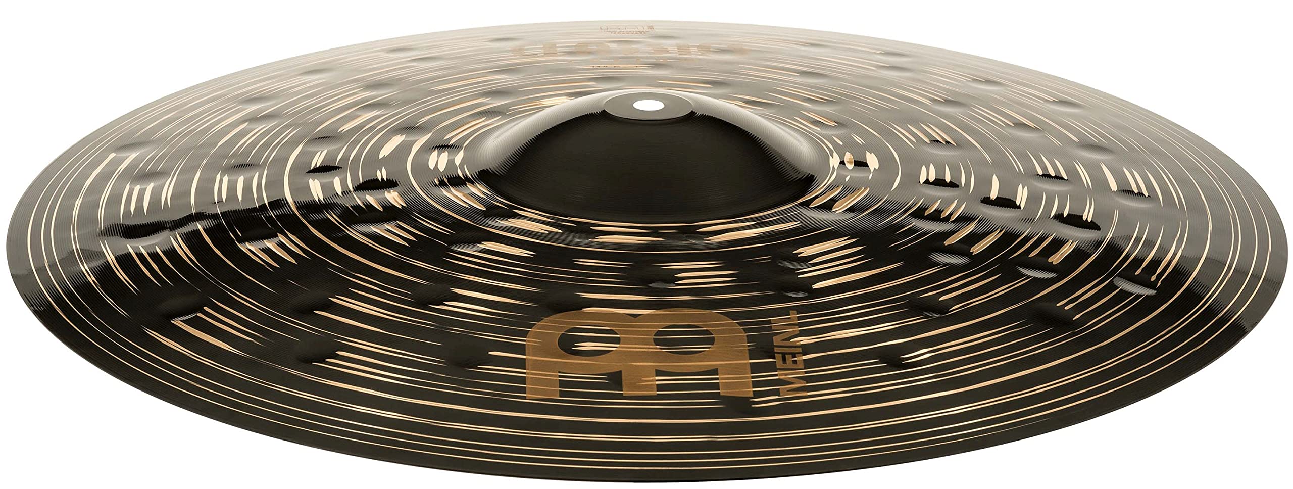 Meinl Cymbals Classics Custom Dark 21" Crash Cymbal for Drum Set — Made in Germany — B12 Bronze, 2-Year Warranty (CC21DAC)