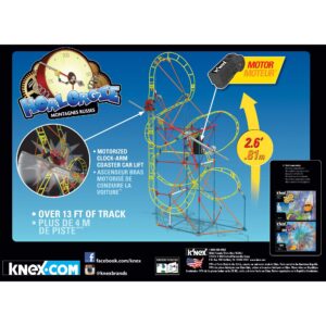 K'NEX Thrill Rides - Clock Work Roller Coaster Building Set – 305 Pieces – For Ages 7+ Engineering Education Toy