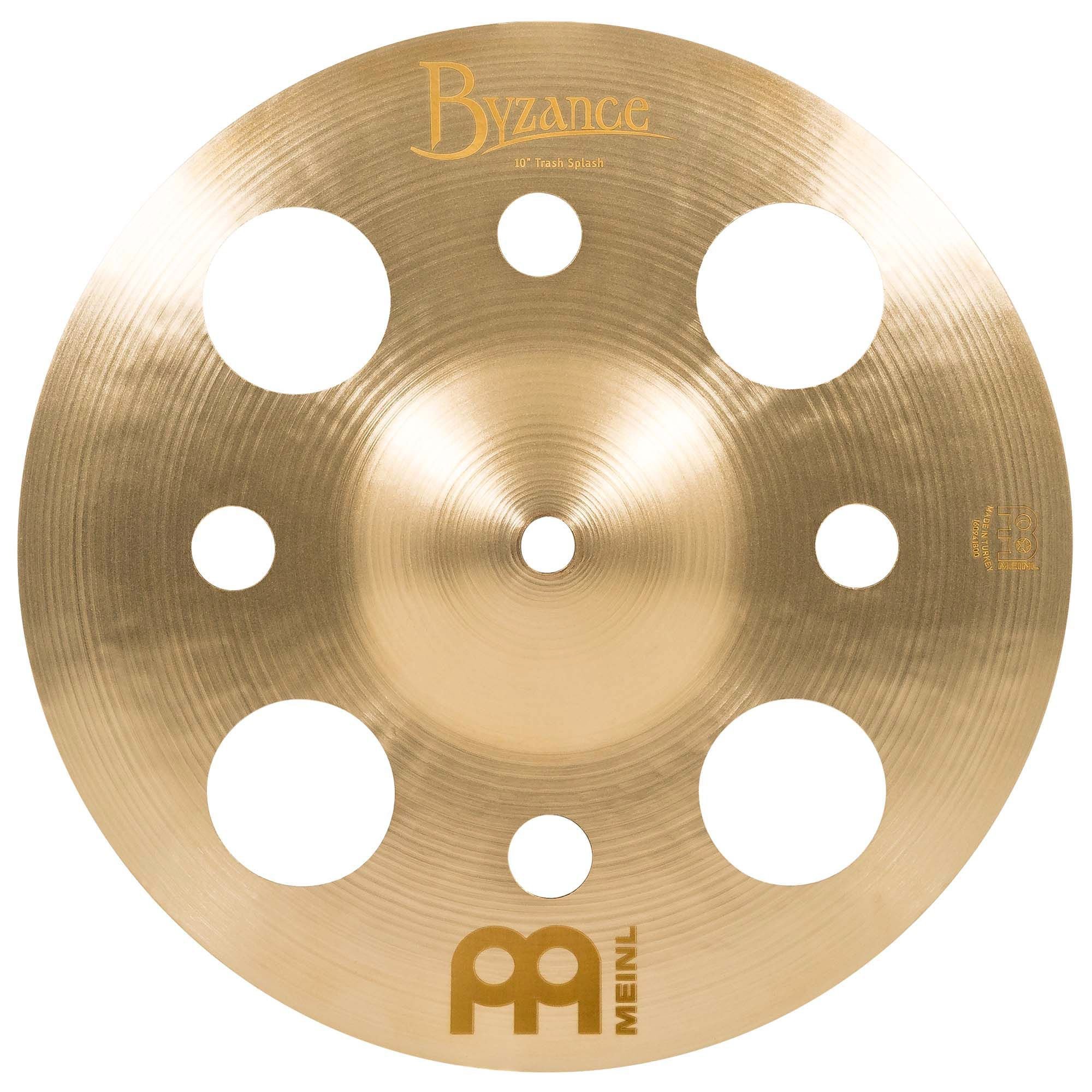 Meinl Cymbals Byzance 10" Vintage Trash Splash — Made in Turkey — Hand Hammered B20 Bronze, 2-Year Warranty, B10TRS, inch