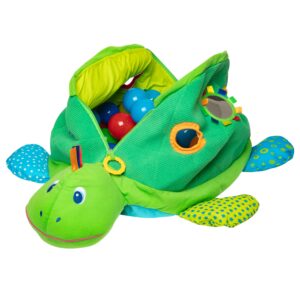 Melissa & Doug Kids Turtle Ball Pit With 60 Balls