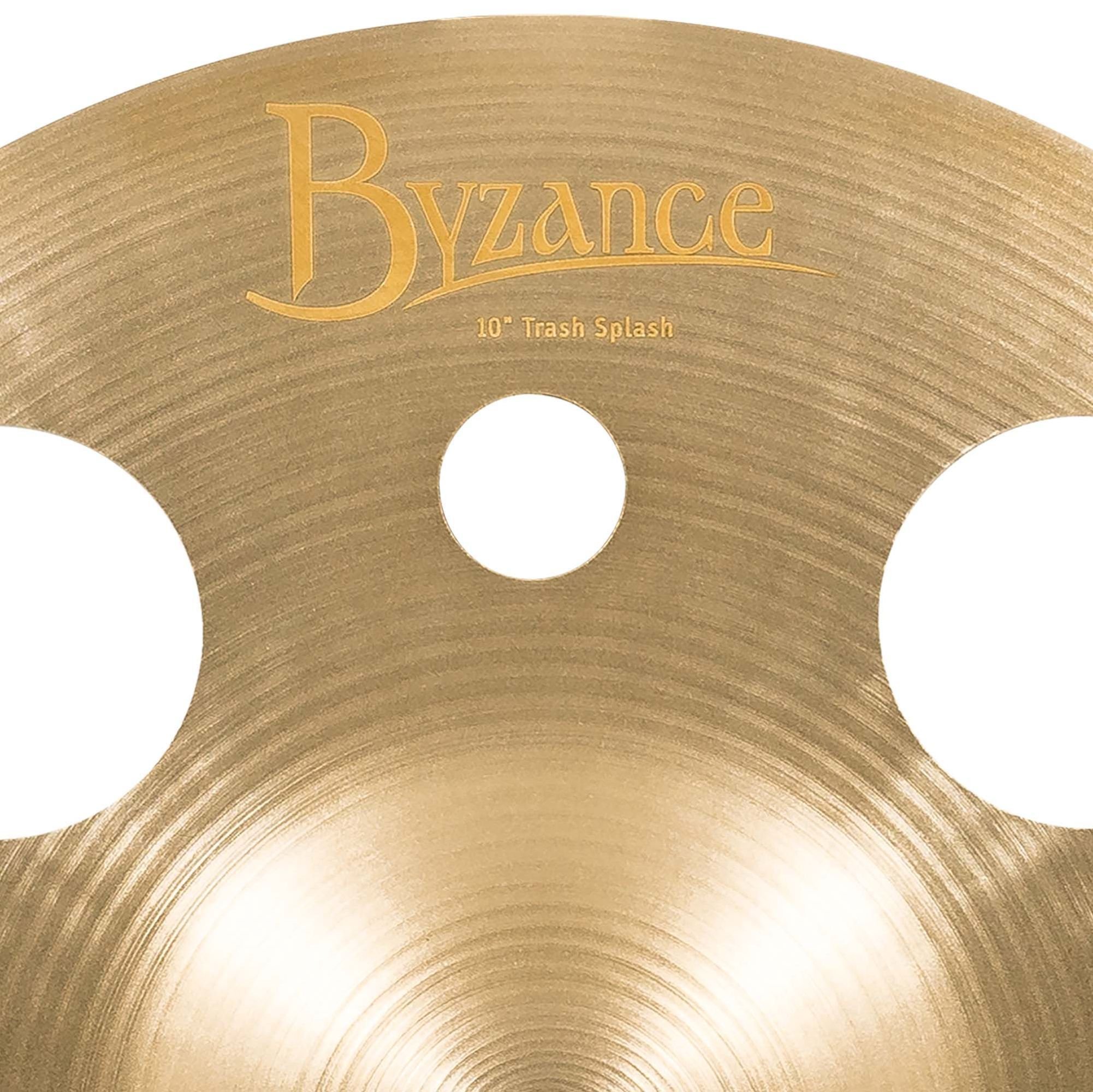 Meinl Cymbals Byzance 10" Vintage Trash Splash — Made in Turkey — Hand Hammered B20 Bronze, 2-Year Warranty, B10TRS, inch