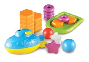 learning resources stem sink or float activity set, early science concepts, 32 pieces, ages 5+