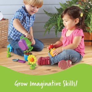 Learning Resources New Sprouts Grow It! Toddler Gardening Set - 9 Pieces, Ages 2+ Toddler Learning Toys, Garden Toys for Kids, Spring and Easter Toys for Boys and Girls