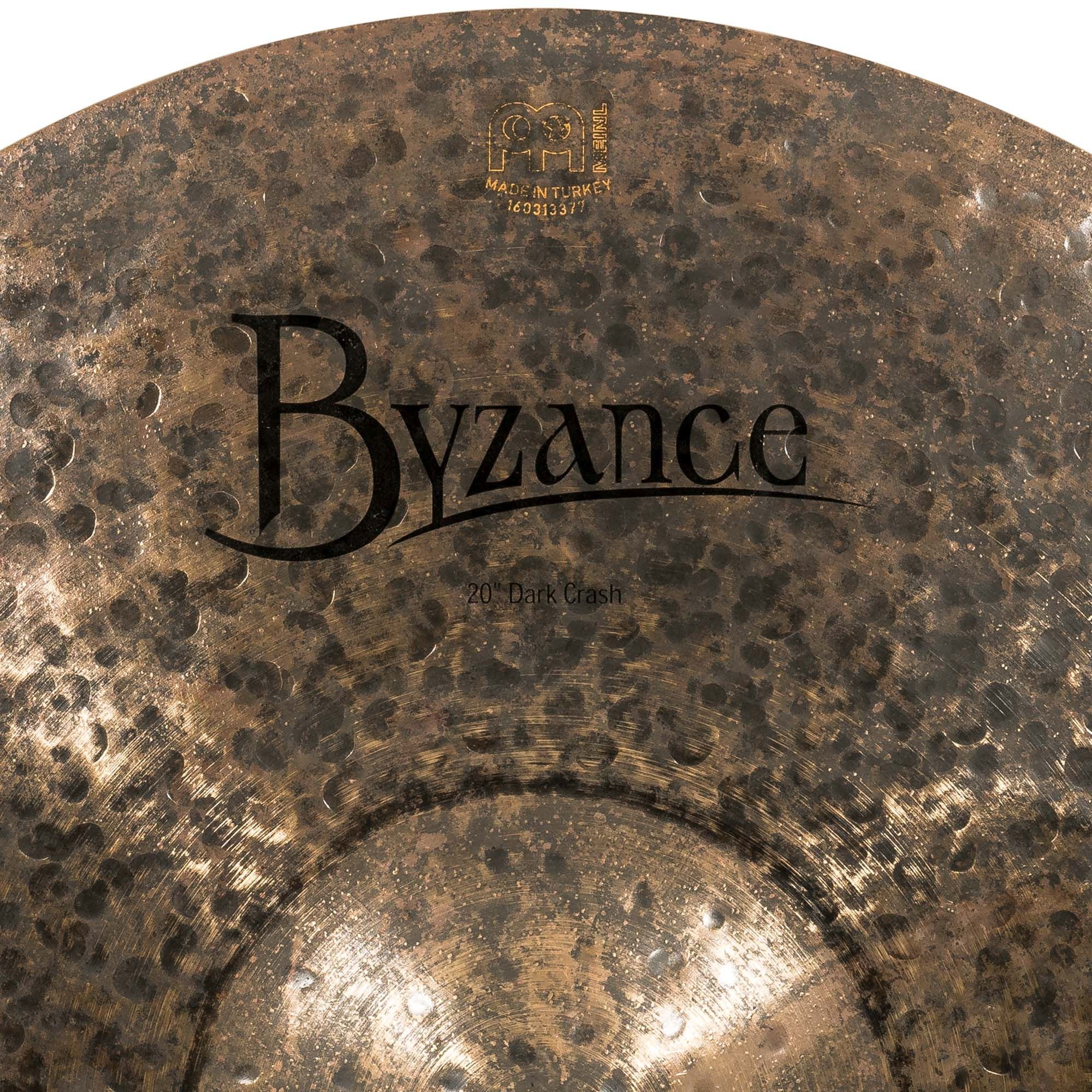 Meinl Cymbals Byzance 20" Dark Crash — Made in Turkey — Hand Hammered B20 Bronze, 2-Year Warranty (B20DAC)