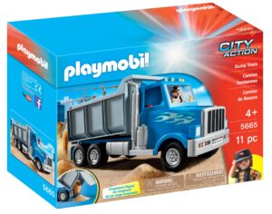 playmobil dump truck playset