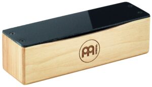 meinl percussion fx modulation shaker with contrasting surfaces for pitch bending-not made in china-baltic birch body, 2-year warranty (sh52)