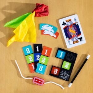 Melissa & Doug Magic in a Snap! Abracadabra Collection Magic Tricks Set (10 pcs) - For Kids Ages 4+