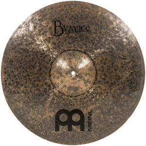 meinl cymbals byzance 20" dark crash — made in turkey — hand hammered b20 bronze, 2-year warranty (b20dac)