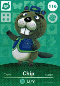 nintendo animal crossing happy home designer amiibo card chip 116/200 usa version