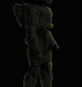 Disguise Child Master Chief Ultra Prestige Costume Medium, Army Green