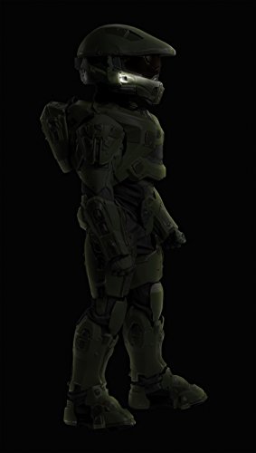 Disguise Child Master Chief Ultra Prestige Costume Medium, Army Green